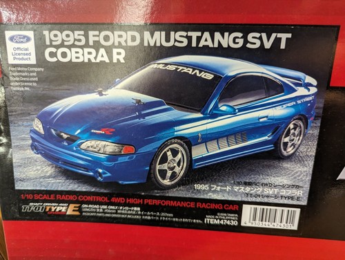Tamiya 1/10 RC 1995 Ford Mustang SVT Cobra R 4WD TT-01 TYPE-E 47430 for ...