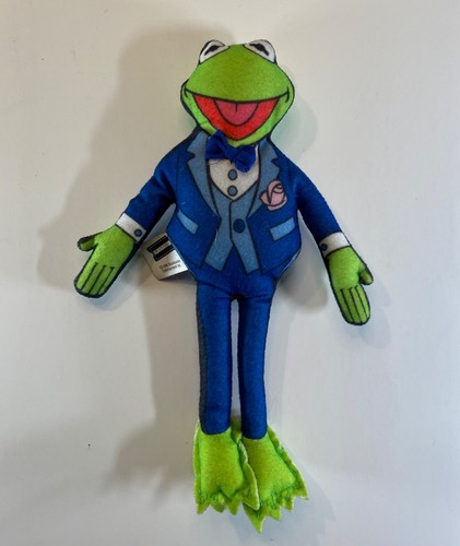 Kermit the Frog plush 8” • 1998 Blockbuster Video • Jim Henson The ...