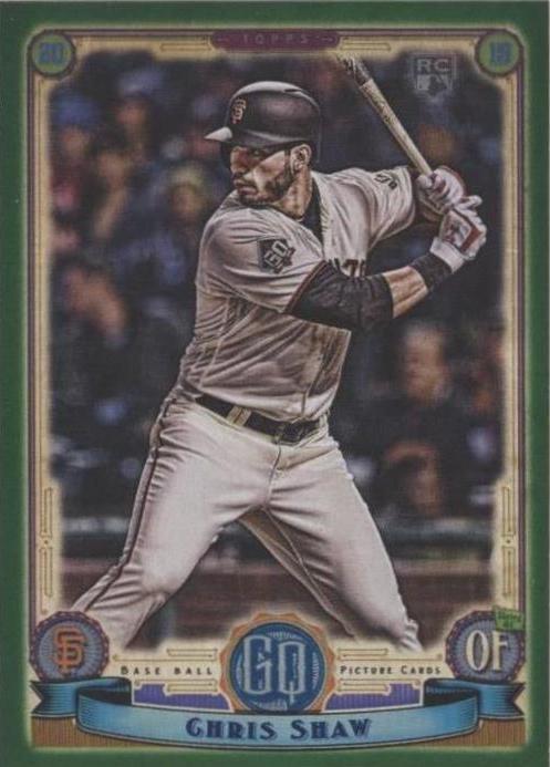 2019 Topps Gypsy Queen - Chris Shaw #248 Green (RC) for sale online | eBay