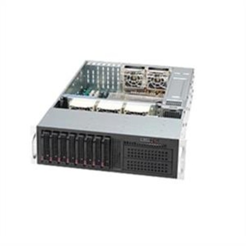 Supermicro CSE-835TQC-R1K03B Case 1000W 3U 8X3.5Hs Sas3 Sata3 Bays Fan ...