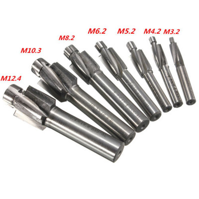new Slotting Counterbore Mould End Mill Cutter Solid Slot Bit M3.2~M12 ...