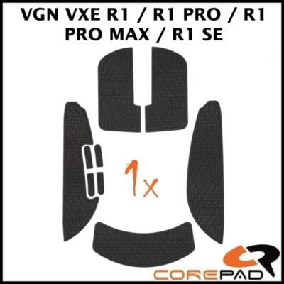 Corepad Soft Grips black VGN VXE R1 / PRO / PRO MAX / SE Mouse Grip ...