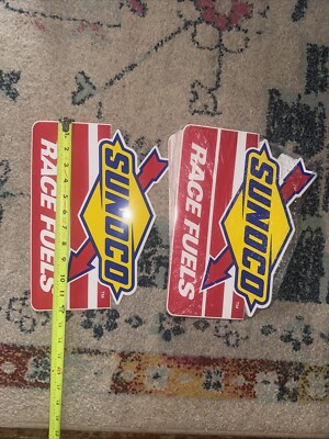 Rare Large Sunoco Race Fuels 12” Sticker - Brand New in Excellent ...