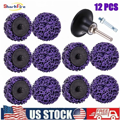 3" Quick Change Easy Strip Disc for Drill Poly Abrasive Wheel Rust ...