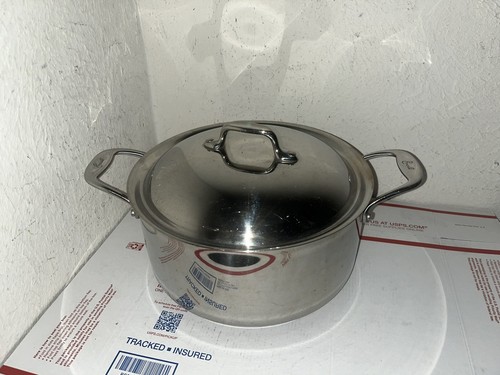 Emeril 6Qt Stock Pot Copper Core Stainless Steel Pot W/Doom Lid | eBay