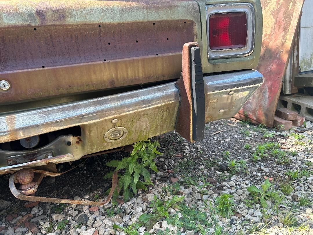 1969 PLYMOUTH SATELLITE LARGE REAR BUMPER GUARDS GTX ROAD RUNNER B-BODY ...