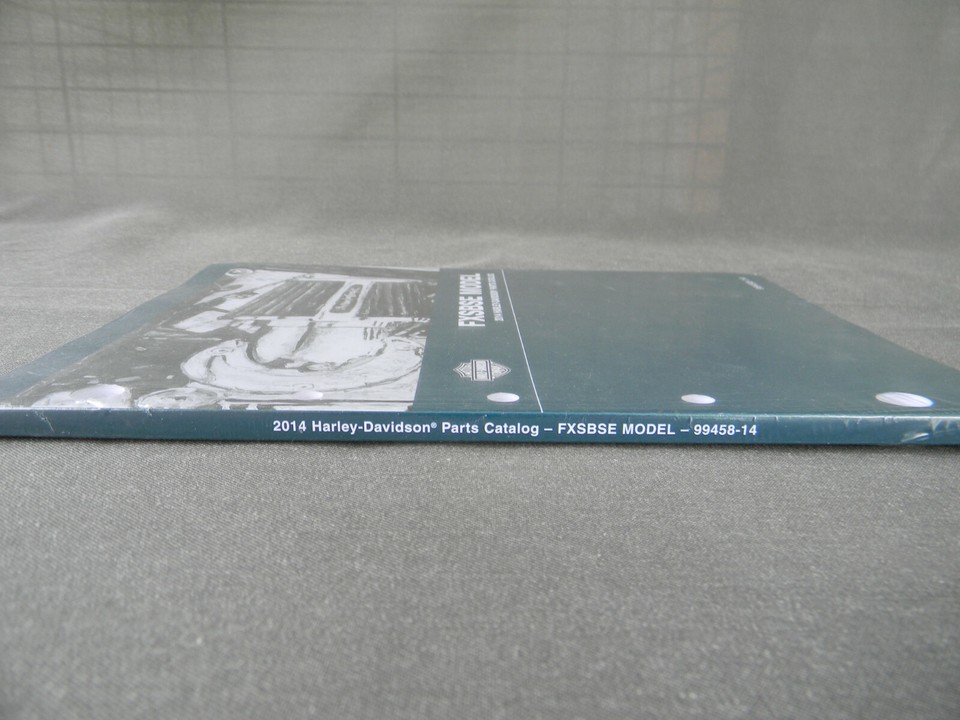 Harley Davidson 2014 FXSBSE Model PARTS CATALOG 99458-14 SCREAMIN EAGLE ...