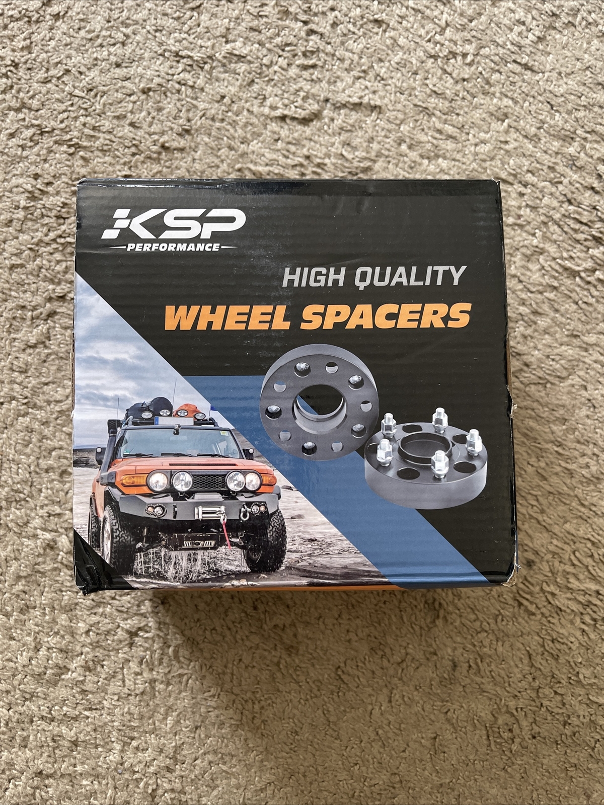 2 KSP Wheel Spacers 5X4.5-60.1-H20 Forged W32 | eBay