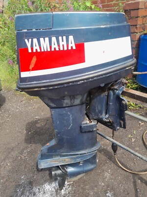 YAMAHA 50HP OUTBOARD 6H5 2STROKE LONGSHAFT WITH REMOTES | eBay UK