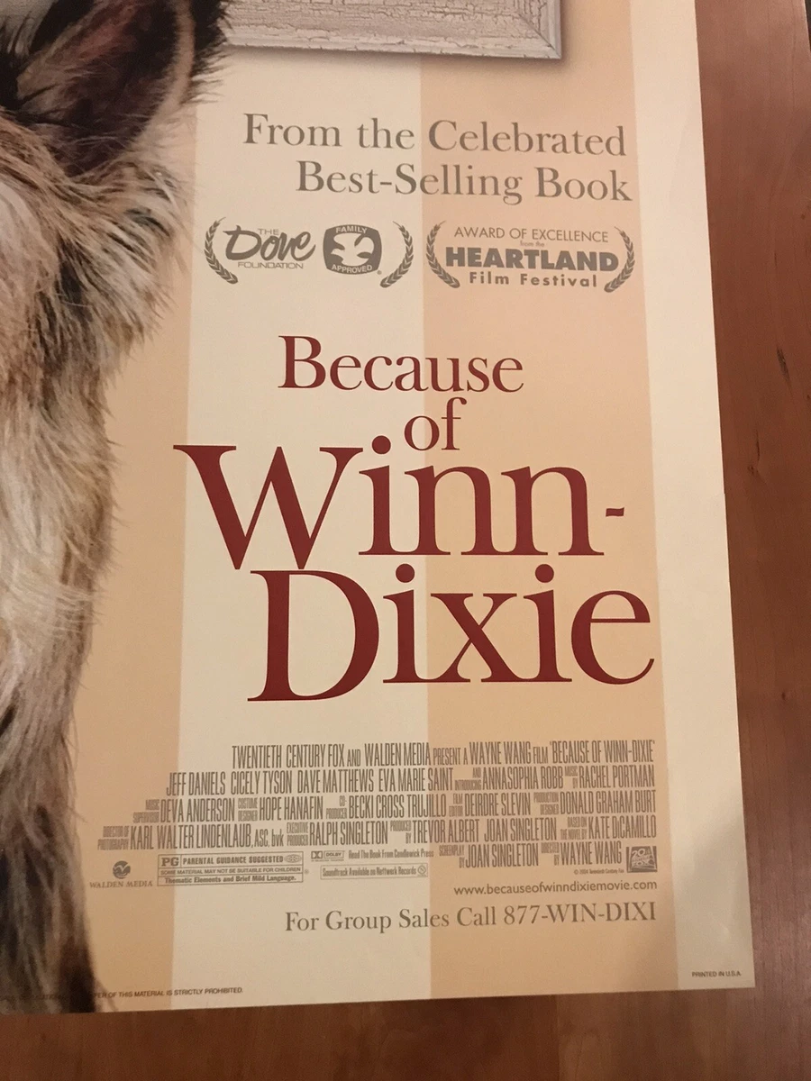 Because Of Winn Dixie Movie Poster