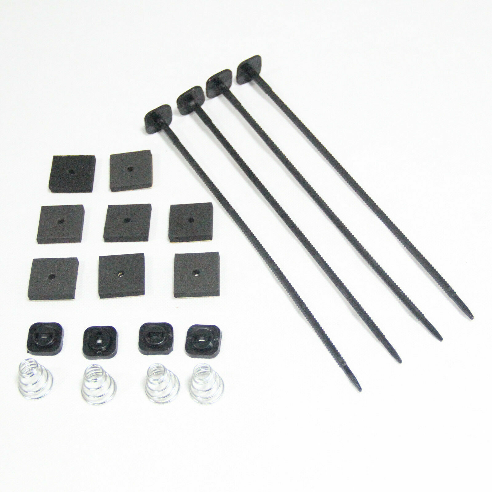 1 Set Universal Electric Radiator Cooling Fan Mounting Kits Strap Ties ...