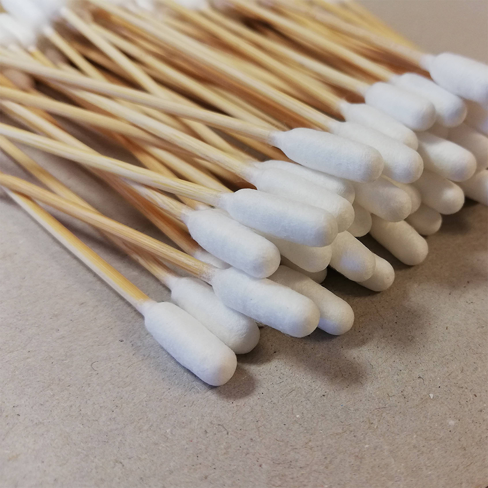 Extra Large 15cm Pet Dog Cotton Bud Ear Cleaner Long Bamboo Cotton Buds ...