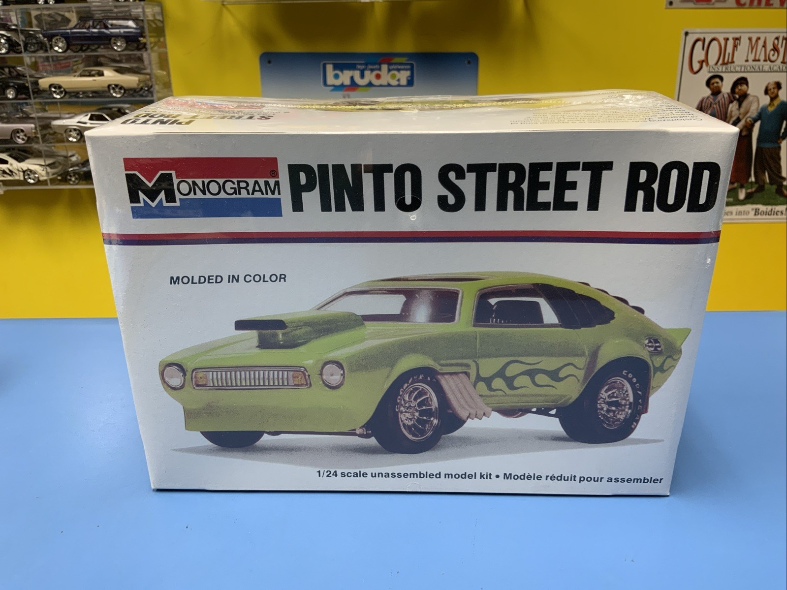 MONOGRAM PINTO STREET ROD SCALE 1:24 MODEL KIT #2521 Released in 1997 ...