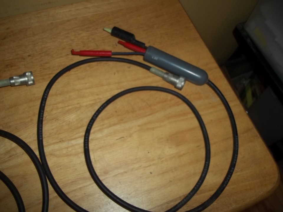 2- Vintage RCA Test Probes for Test Equipment 8B108 & 8B106 IF Test ...