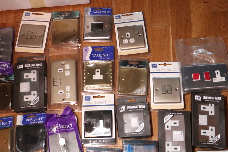 Bundle Two - Assorted light switches and fittings - Please read | eBay UK