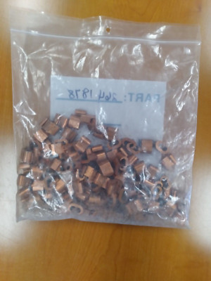 Burndy YC4C4, Compression Connector, Crimp, Copper, #6 Sol -4 Str (1 ...