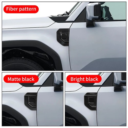 For 2024 2025 Lexus GX550 Side Fender Badge Emblem Decor Cover Trim ...