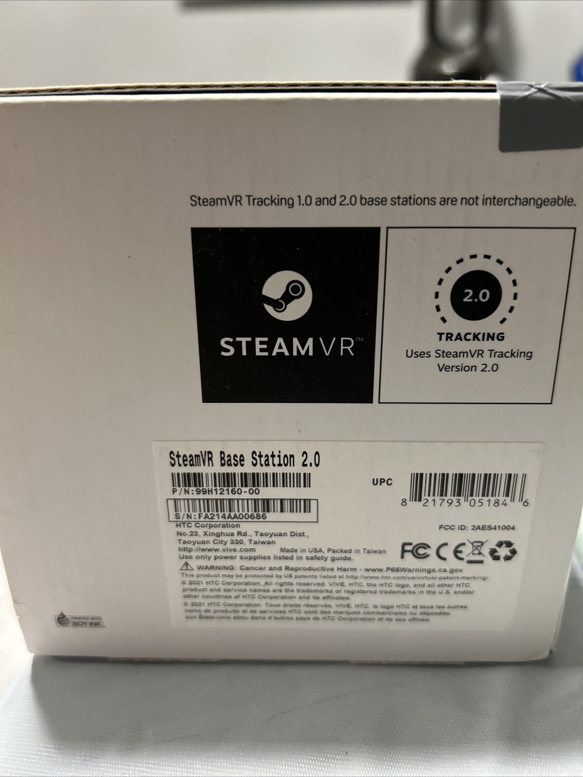 HTC SteamVR 2.0 Base Station - Black for sale online | eBay