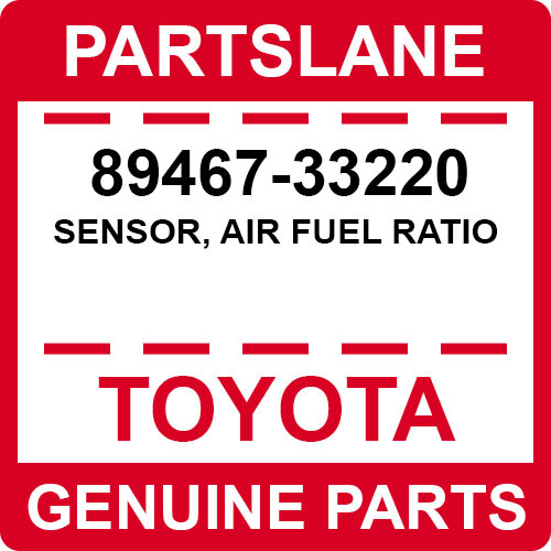 Genuine 8946733220 OEM Toyota Sensor Air Fuel 89467-33220 for sale ...