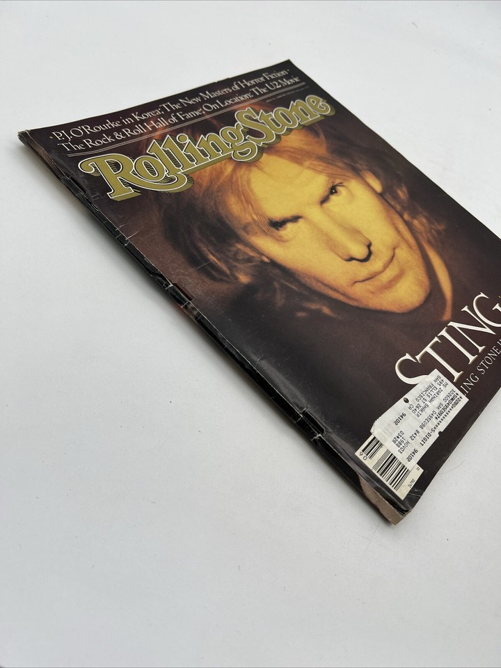ROLLING STONES MAGAZINE #519 Feb 11,1988 STING On Cover | eBay
