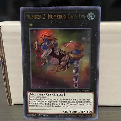 1ST EDITION NUMBER 2: NUMERON GATE DVE 2020 BLAR-EN022 (LP/MP) | eBay