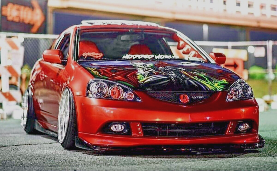 Chargespeed-JPN Bottomline DC5 Kouki LipKit FRP JDM Honda Integra USDM ...