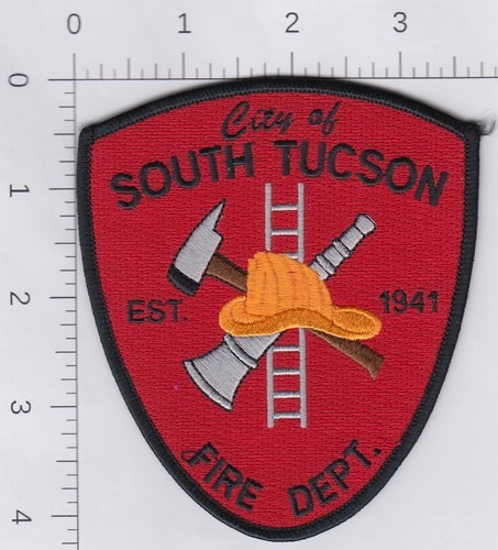 City of South Tucson Fire Dept. patch. See scan. | eBay