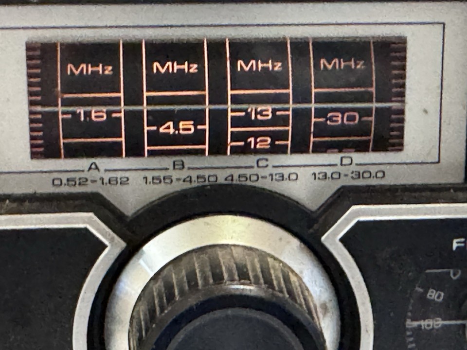 Realistic DX-100 Short Wave Radio General Coverage Receiver | eBay