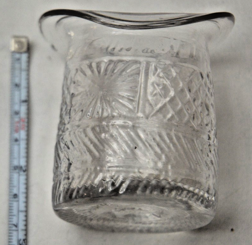 GIII-8 SANDWICH PONTILED GLASS THREE MOLD HAT/SALT c. 1820S | eBay