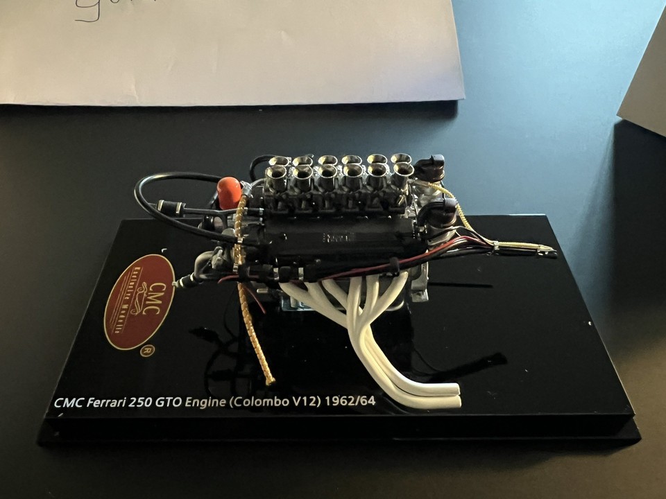 CMC 1/18 M-260 CMC Ferrari 250 GTO engine Colombo V12 1962/64 | eBay