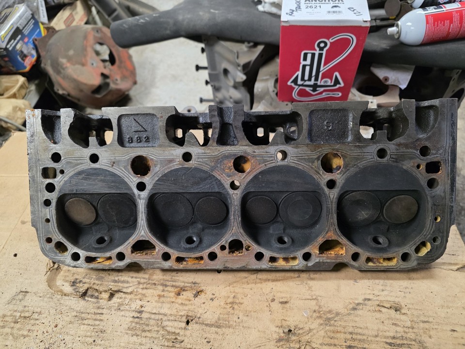 333882 Small Block Chevy Cylinder Heads 1974-1975 Camaro 350, 400 E-30-4, E-28-4 | eBay