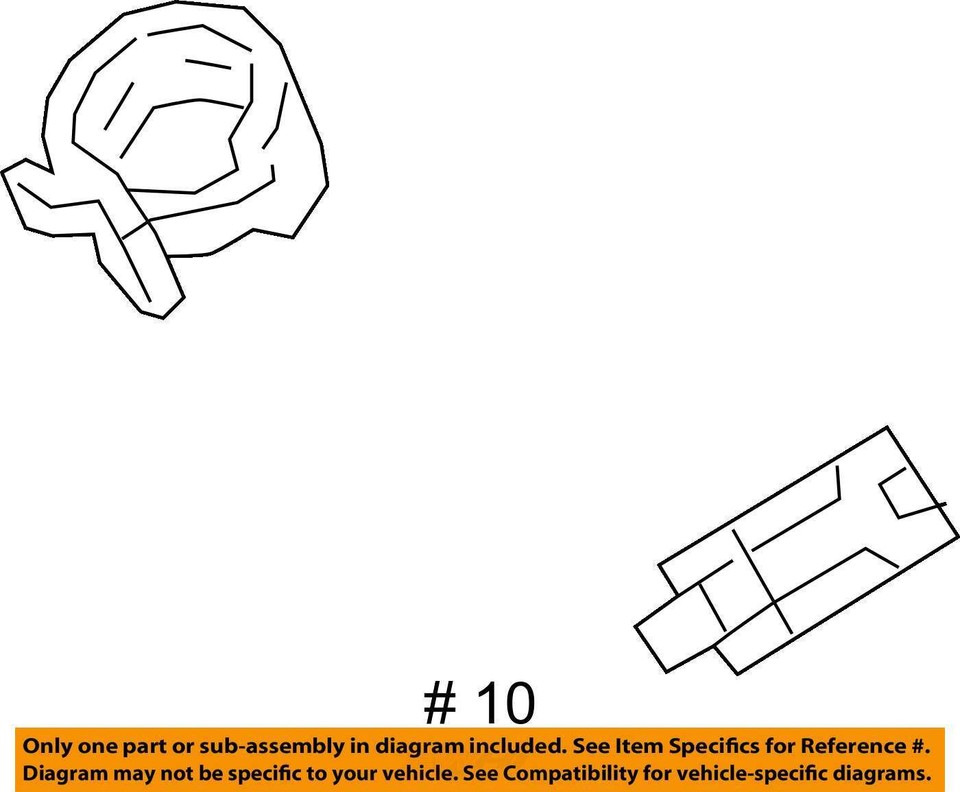 GM OEM 10-24 Acadia Cooling Radiator Components-Outlet Hose Clamp ...