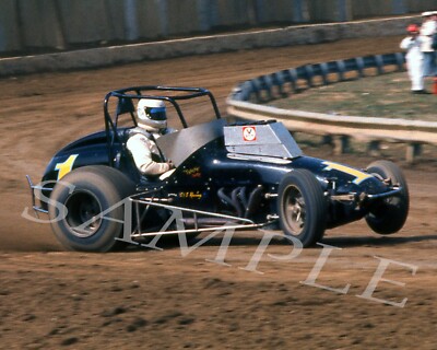 PANCHO CARTER 1975 #1 SPRINT CAR RACING ON TRACK 8X10 GLOSSY PHOTO | eBay