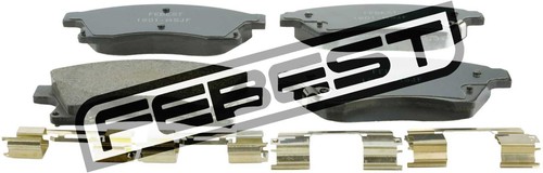 Pad Kit, Disc Brake, Front - Kit Fits Chevrolet 0542115, 0542120 ...