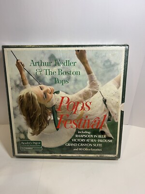 Pops Festival Arthur Fiedler The Boston Pops Record Album LP Set of 10 ...