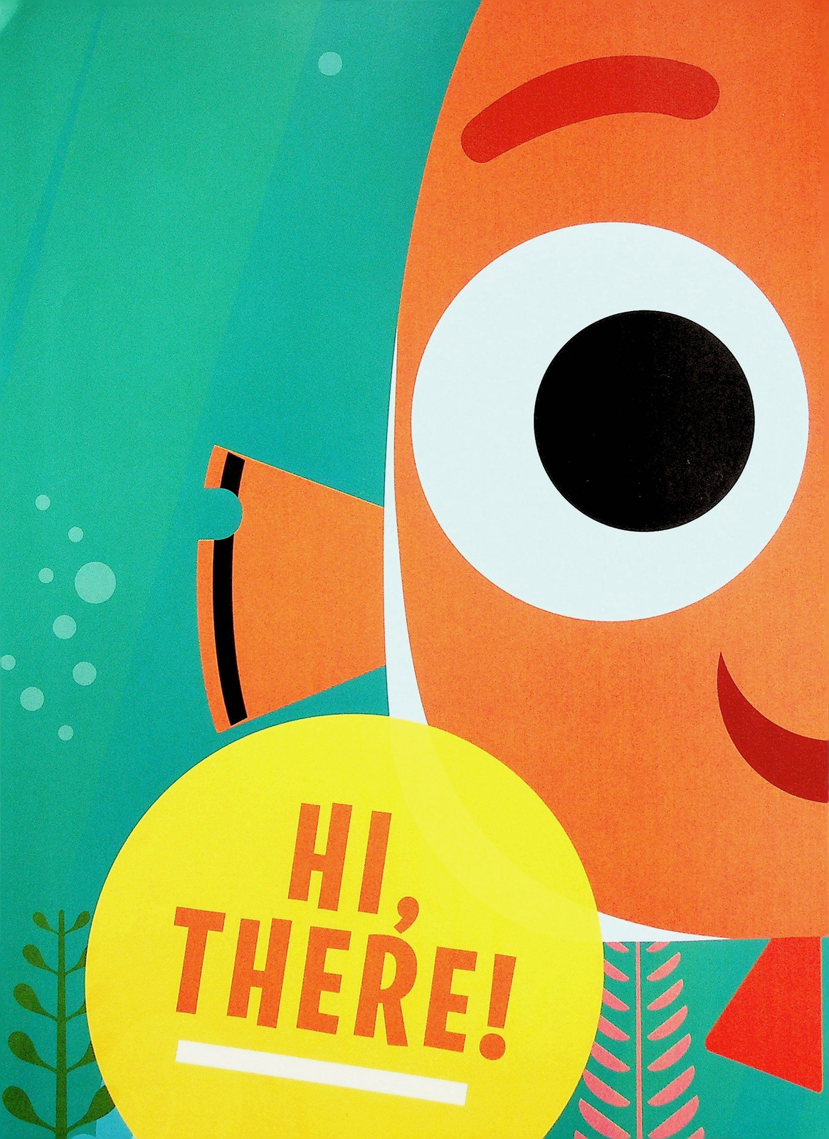 HI THERE! Nemos Extreme Close Up - Disney Pixar Finding Dory Mini ...