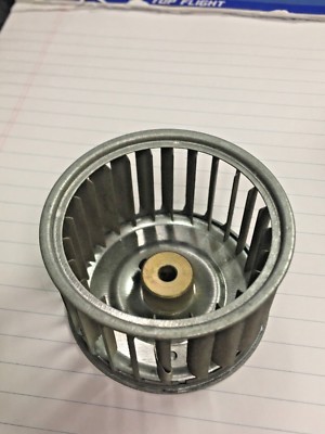 Blower Wheel, Draft Inducer, Combustion Blower, 1/4" Bore, 3", 1-7/8 ...