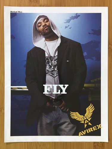 2005 Method Man "FLY" Avirex Print Ad/Poster Official Authentic ...