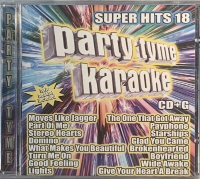 Party Time Karaoke 16 song CD+G Super Hits 18 | eBay