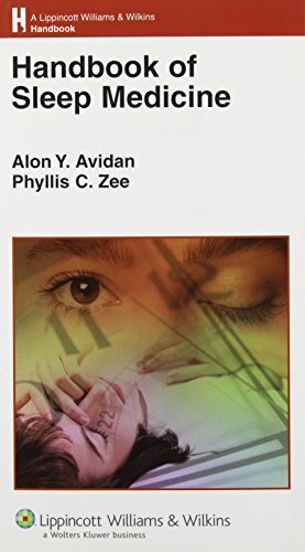 HANDBOOK OF SLEEP MEDICINE (LIPPINCOTT WILLIAMS & WILKINS By Avidan Md ...