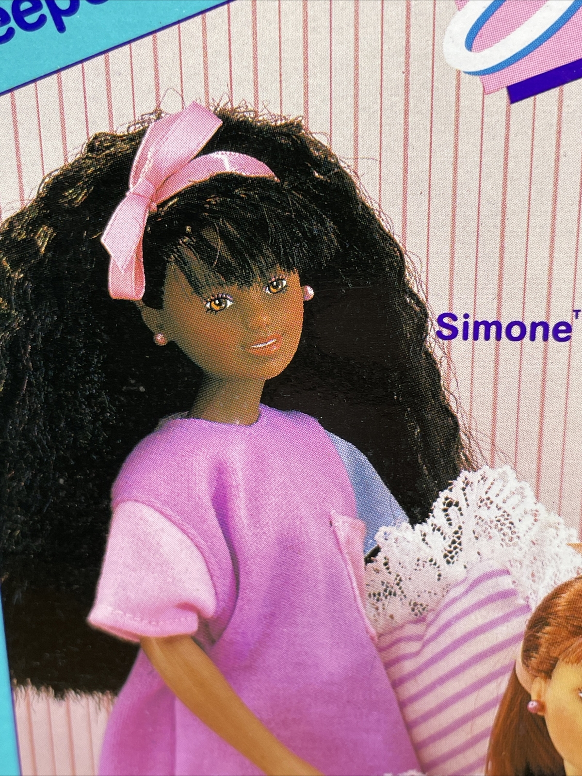 Vintage Hasbro MAXIE Slumber Party Simone 1988 African American Version ...