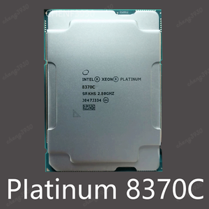 Intel Xeon Platinum 8370C 2.80ghz 32 cores 64 threads 270w lga4189 CPU ...
