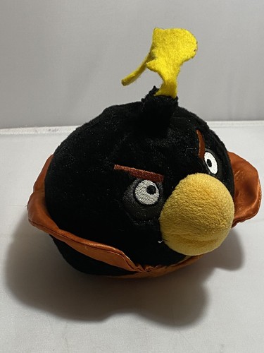 Angry Birds Black Bomb Space Plush Sound Working Commonwealth 5" | eBay