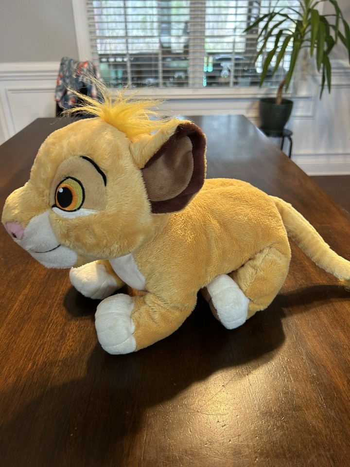 Lion King Simba Plush Toy By Disney Parks Authentic Original 12" | eBay
