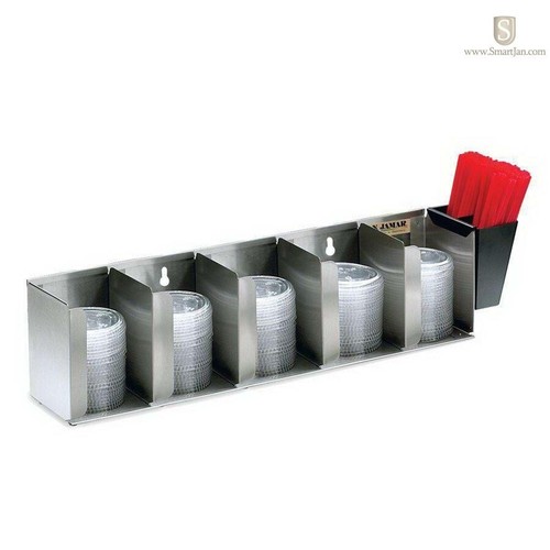 San Jamar L1022 5-Stack Adjustable Lid Organizer | eBay