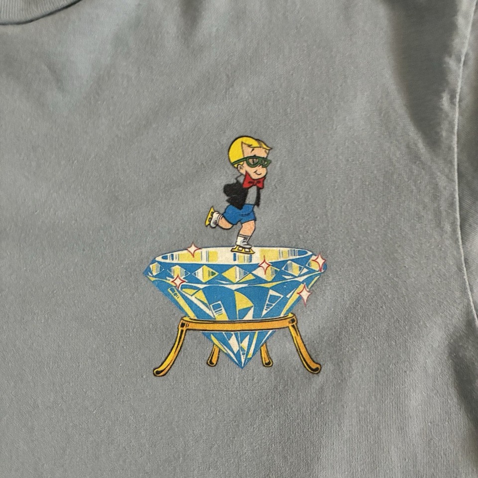 Shoe Palace X Richie Rich Money Graphic T-Shirt Large L Blue | eBay