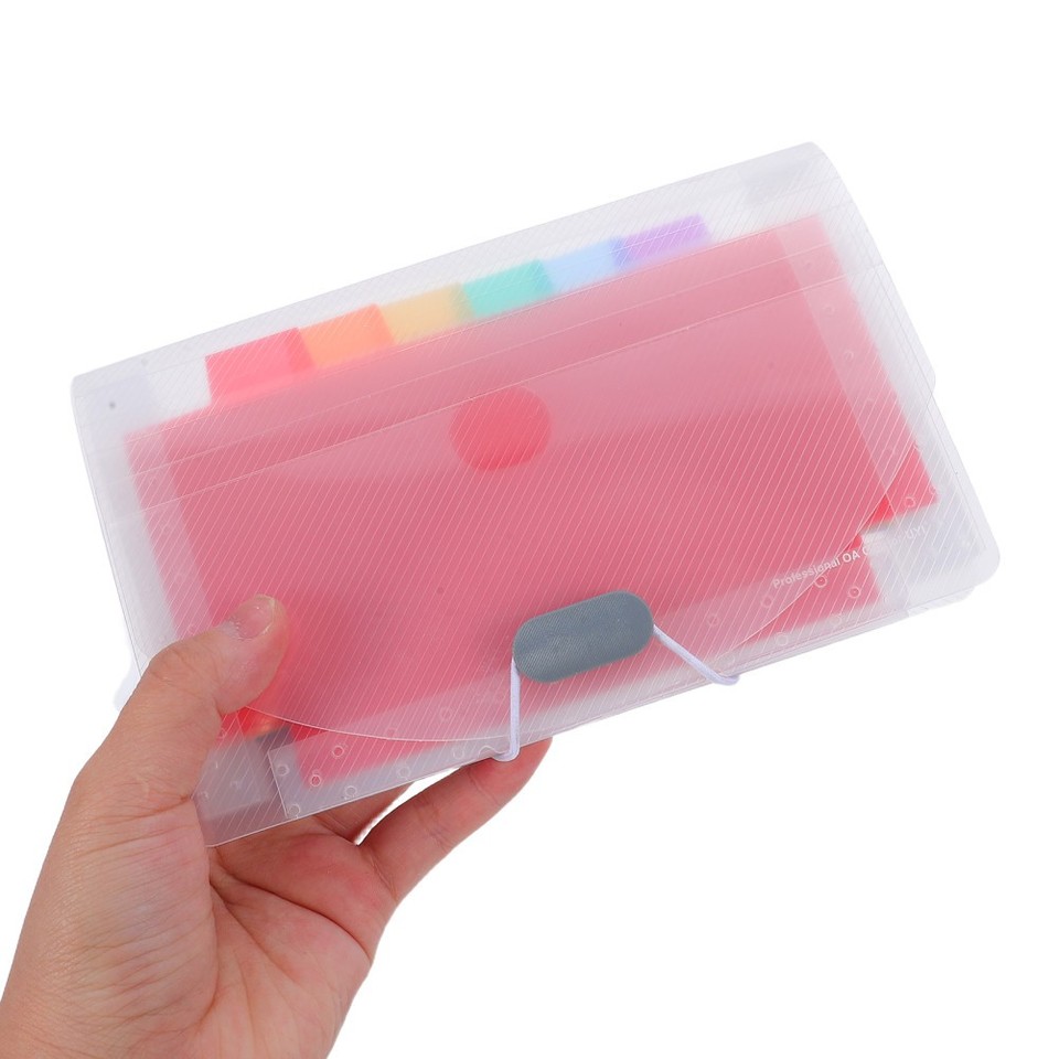2 Pcs Invoice Holder Book Water Proof Organizer Bags Bill with Pockets ...