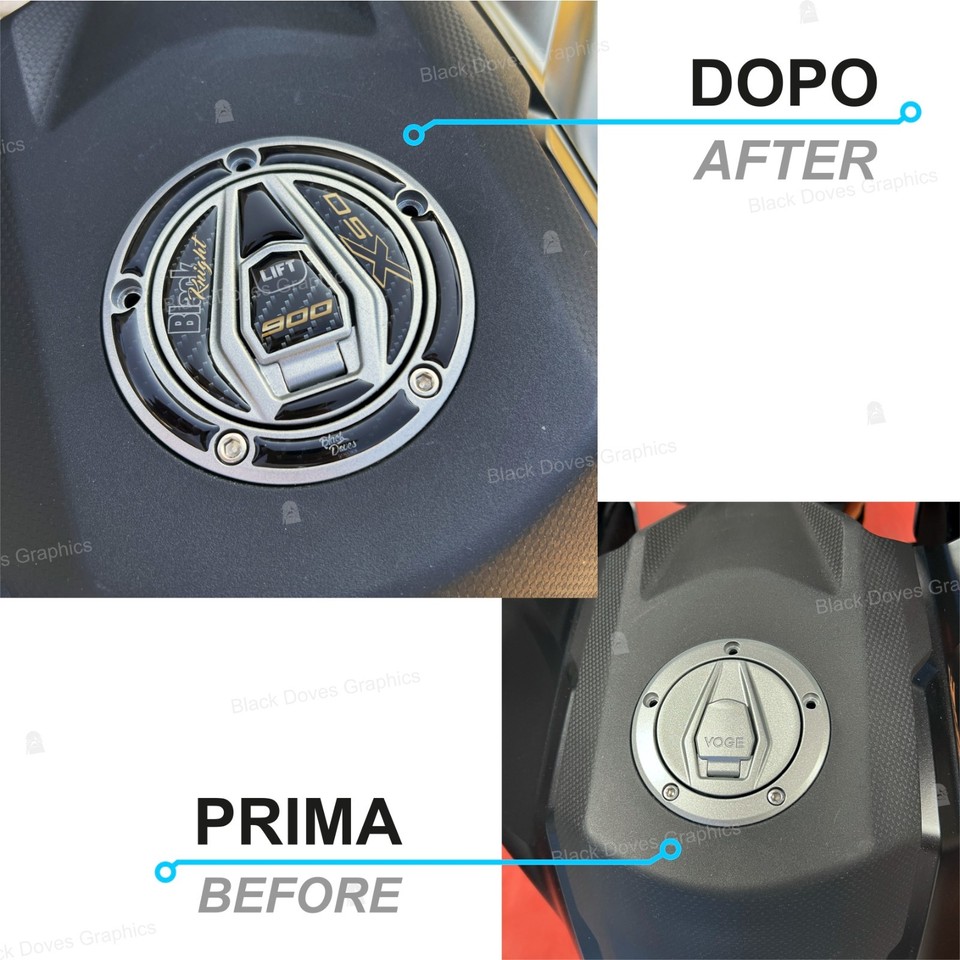 Sticker 3D Fuel Cap Compatible With Voge Mountain Pass 900 Dsx 2024 ...