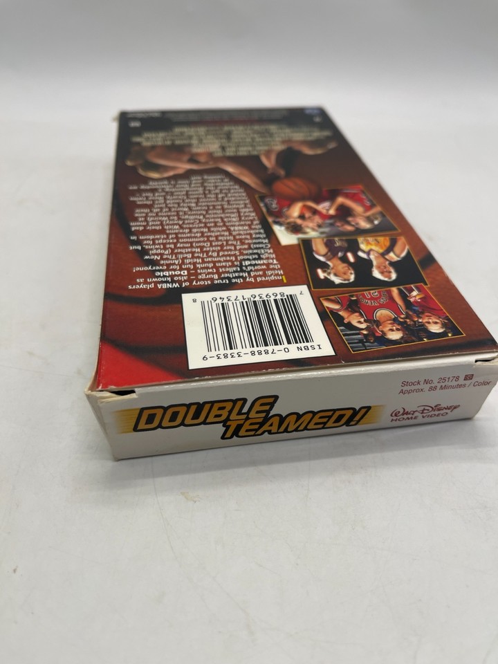 Double Teamed! VHS 2002 Disney Channel DCOM Heidi Heather Burge ...