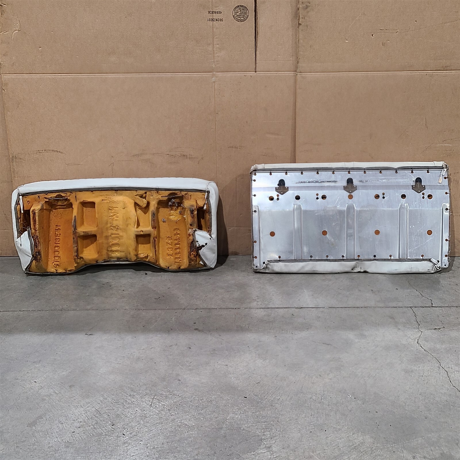 87-93 Mustang LX Convertible Seat Set Seats White Oem Leather Aa7127 | eBay